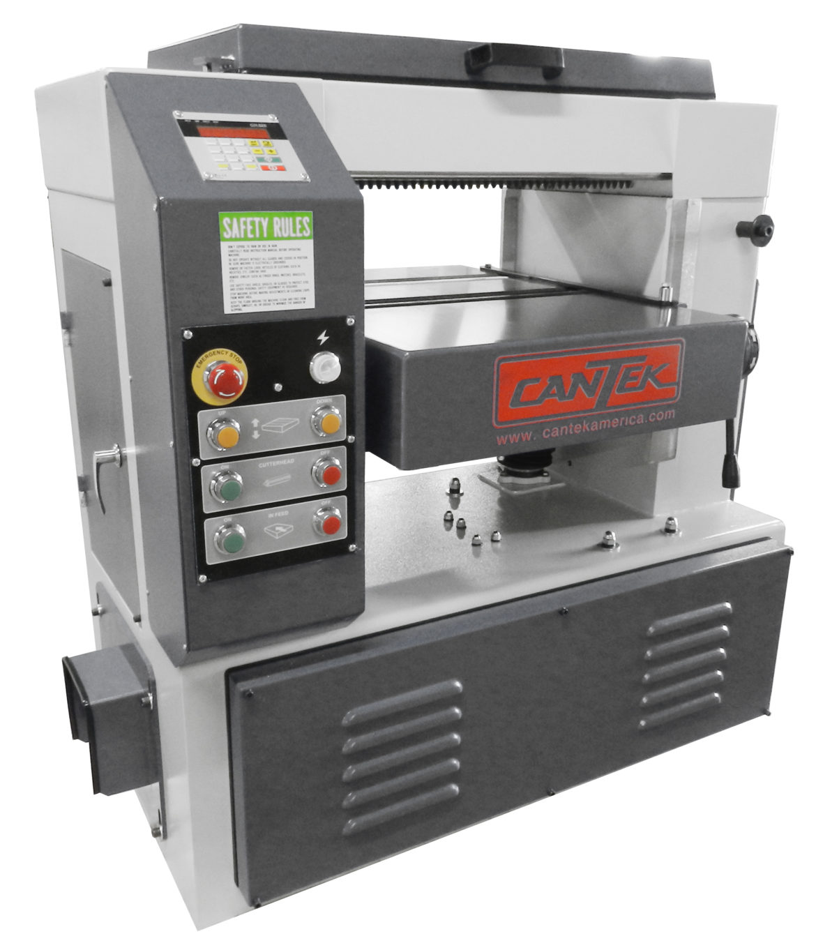 Cantek P508HV 20" Heavy Duty Helical Planer| Woodworking Machinery